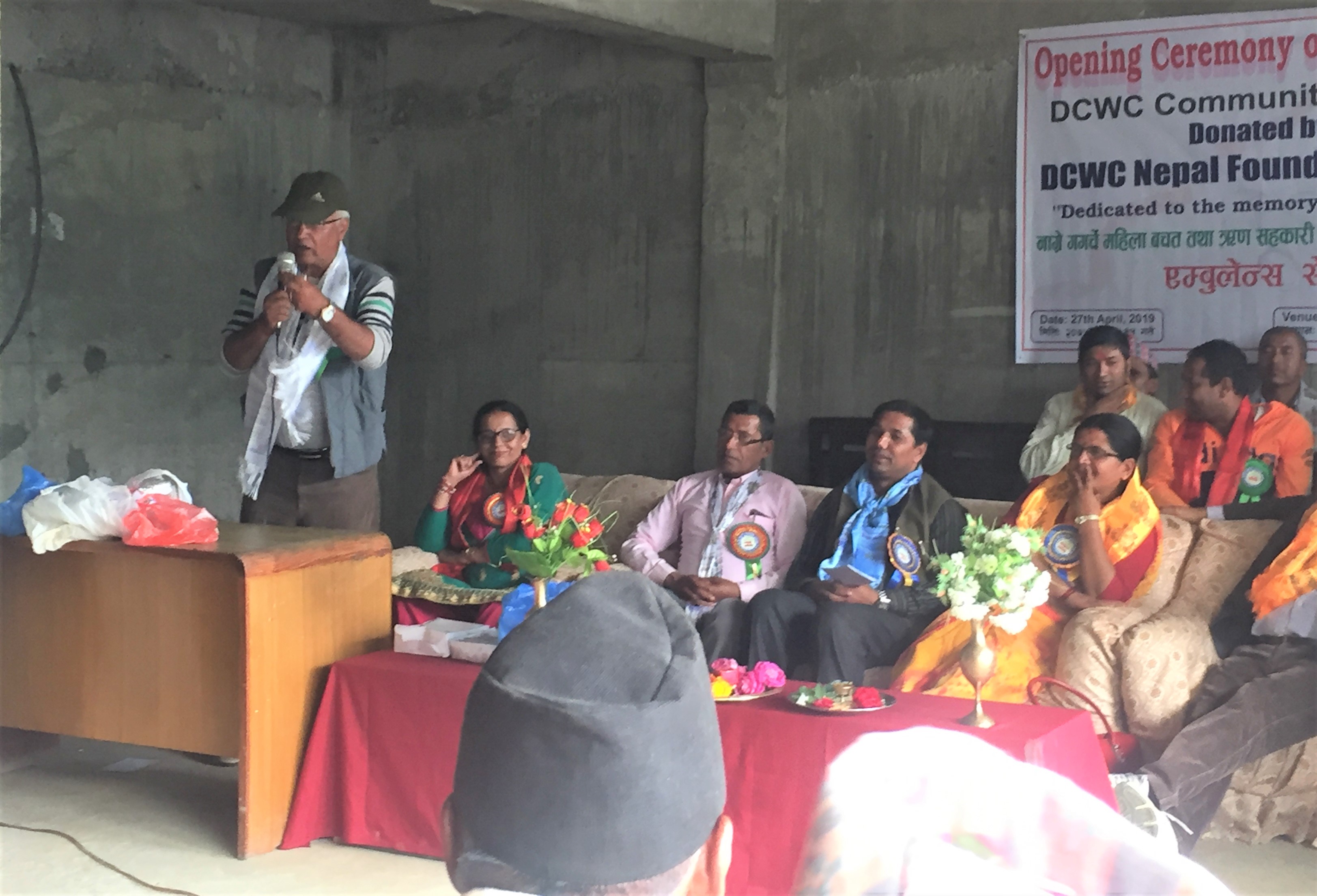 Inauguration Ceremony Of Ambulance, 2019 -DCWC Community Hospital