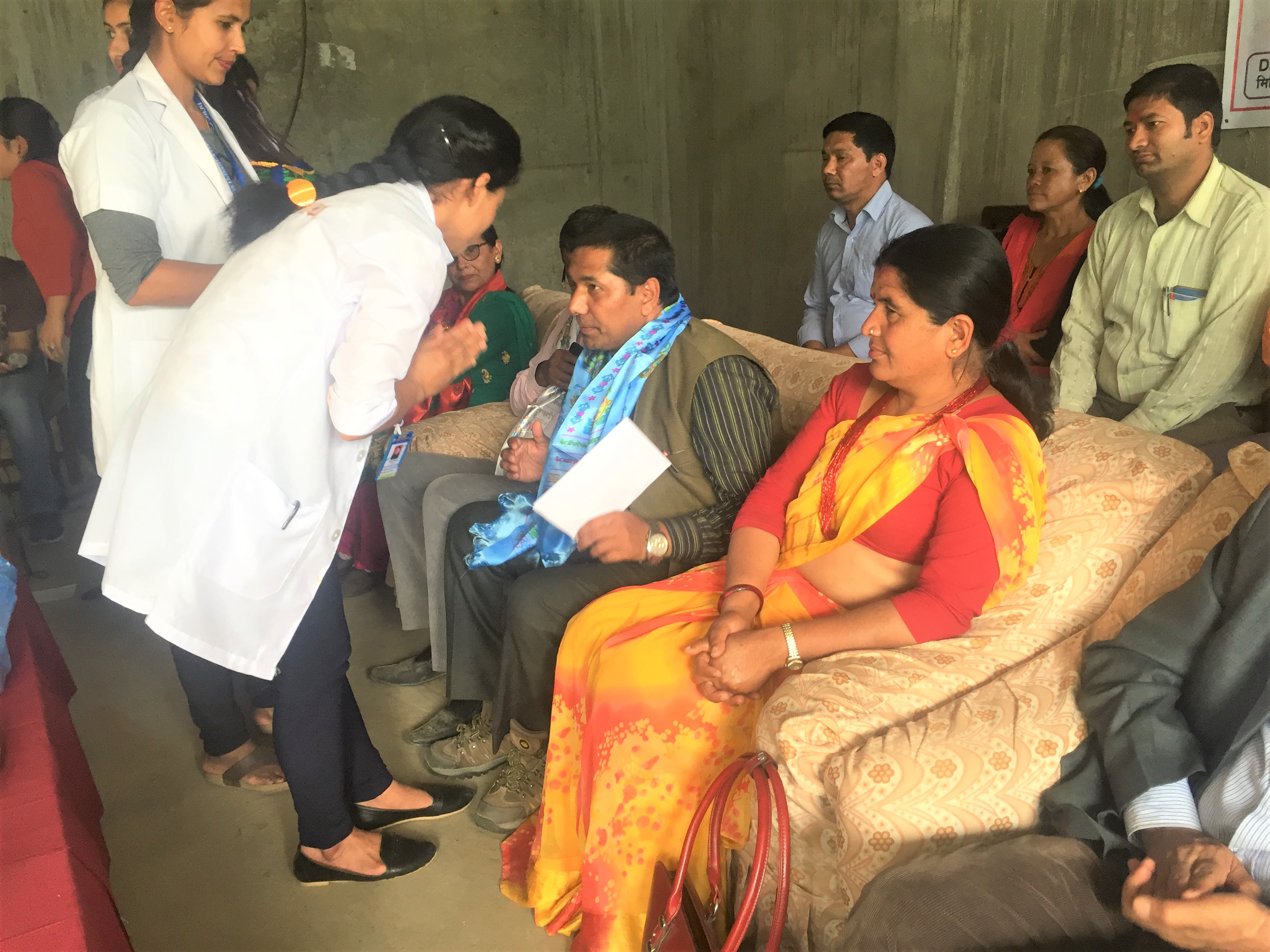 Inauguration Ceremony Of Ambulance, 2019 -DCWC Community Hospital